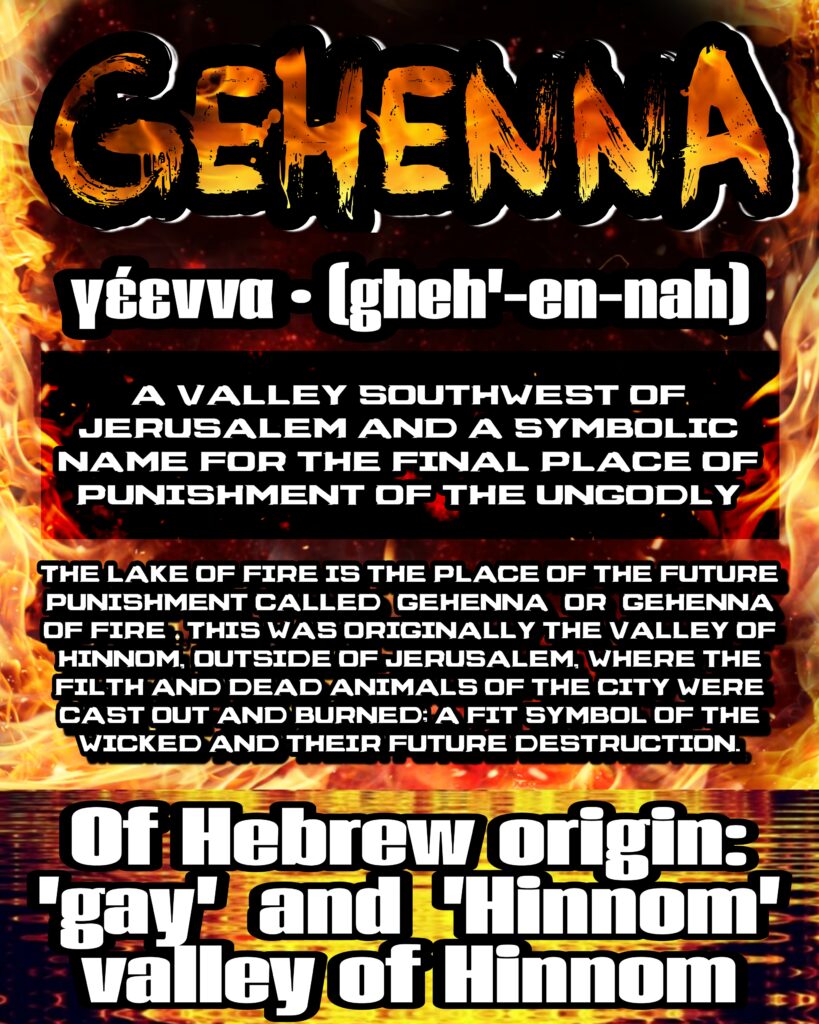Hell – Sheol – Gehenna Memes – Uncommon Ground